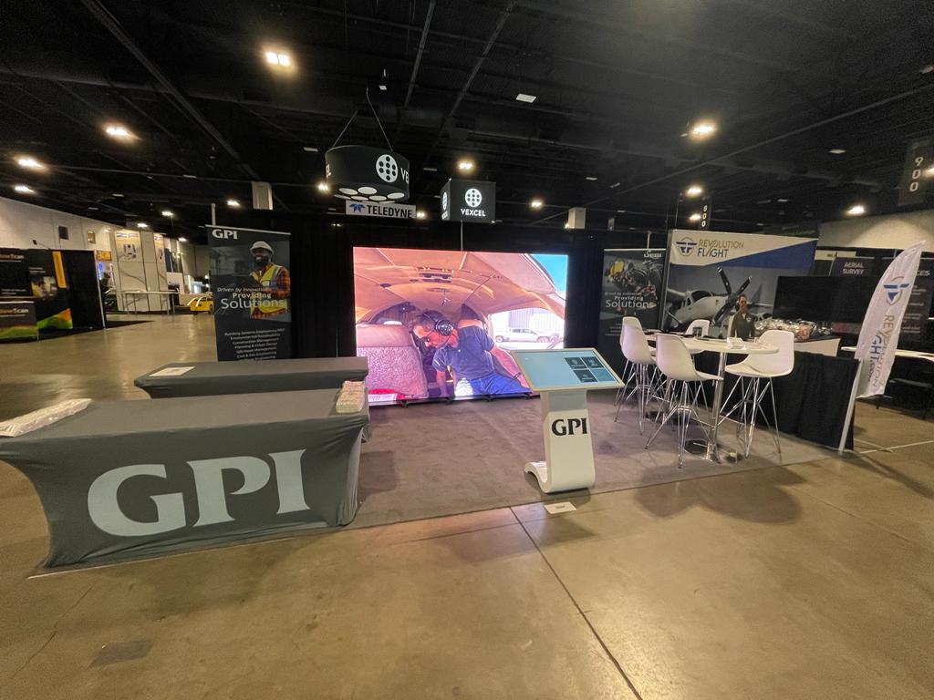 Interactive Digital Signage at Geo Week 2023